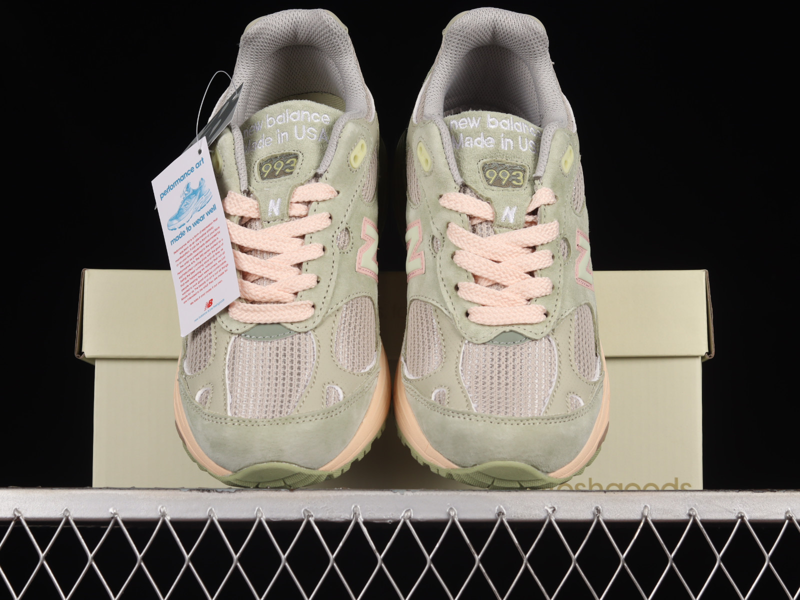 New Balance 993 Joe Freshgoods JFG Performance Art Sage Green MR993JG1 ...