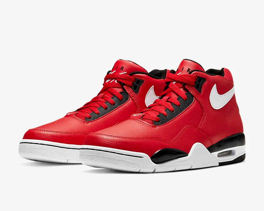 Nike Flight Legacy University Red Black White Mens Shoes BQ4212-600 ...